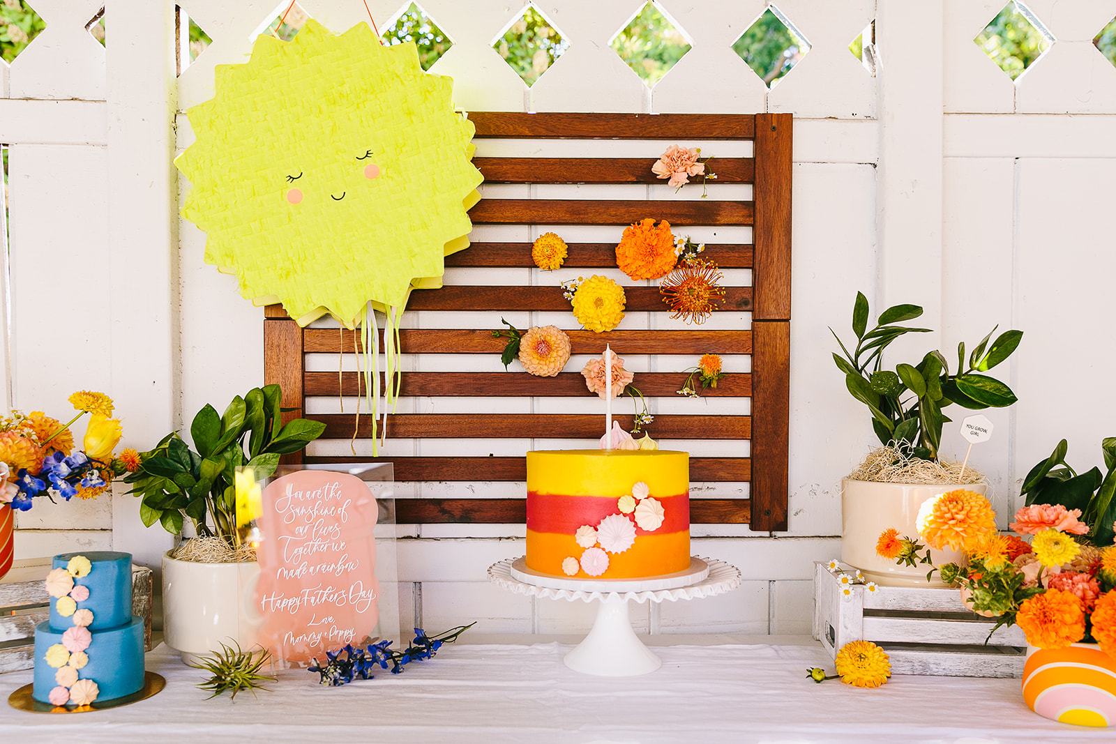 Sunshine and Rainbows First Birthday